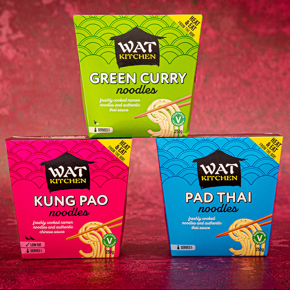 Vegetarian Noodle Favourites - 3 flavours – WAT KITCHEN