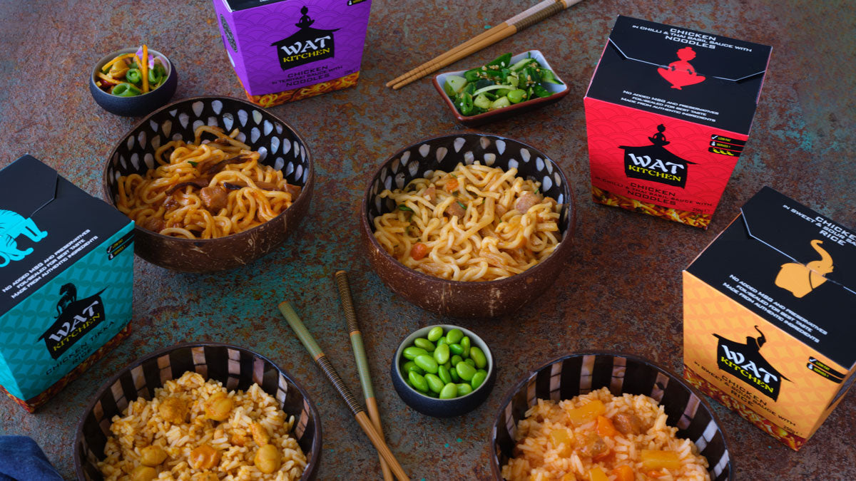 Chicken Noodle & Rice Favourites - 3 flavours – WAT KITCHEN